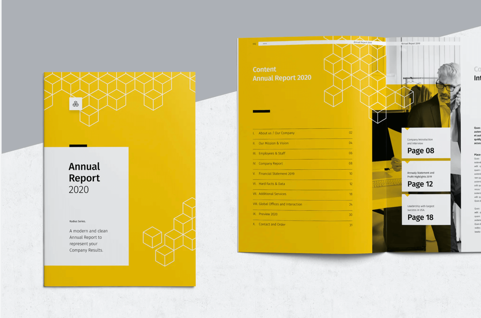 Annual Report Graphic Design Los Angeles - Sketchboxx